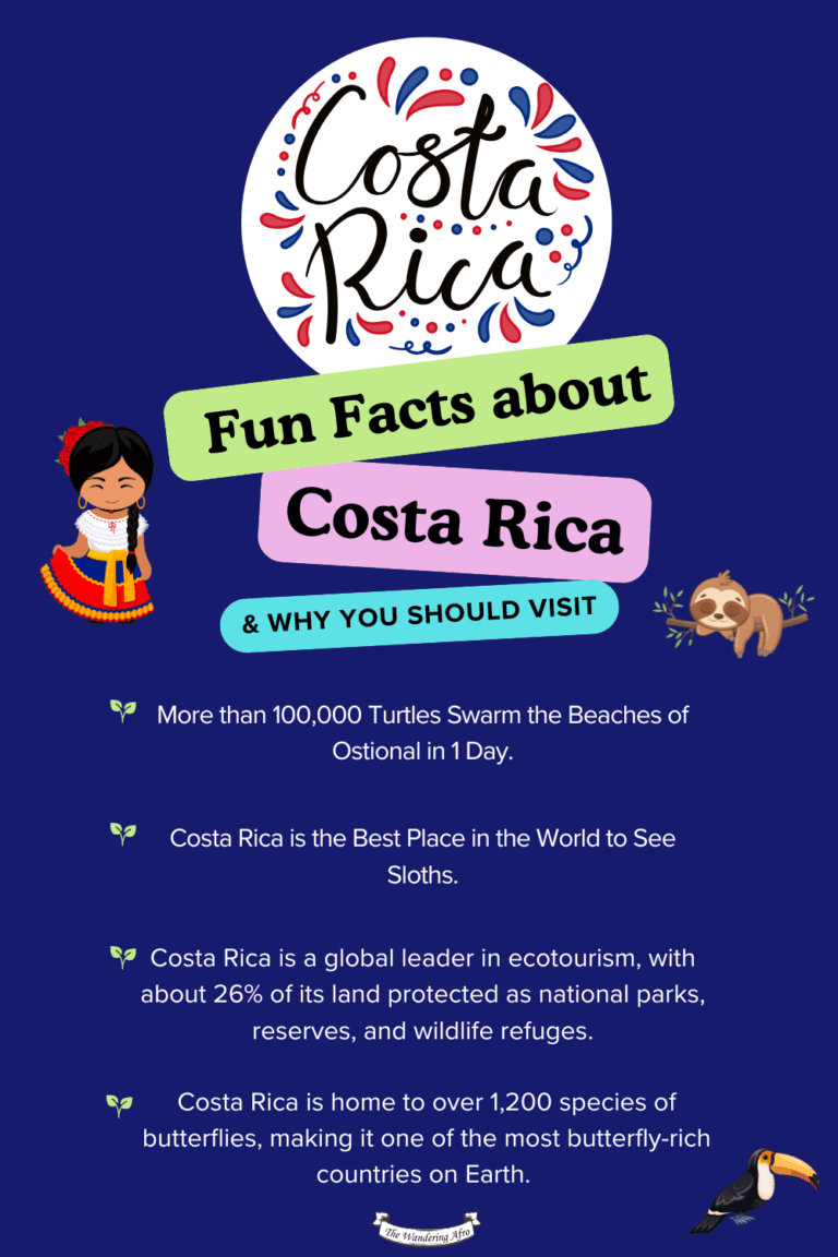 15+ Fun Facts About Costa Rica to Blow Your Mind - The Wandering Afro ...